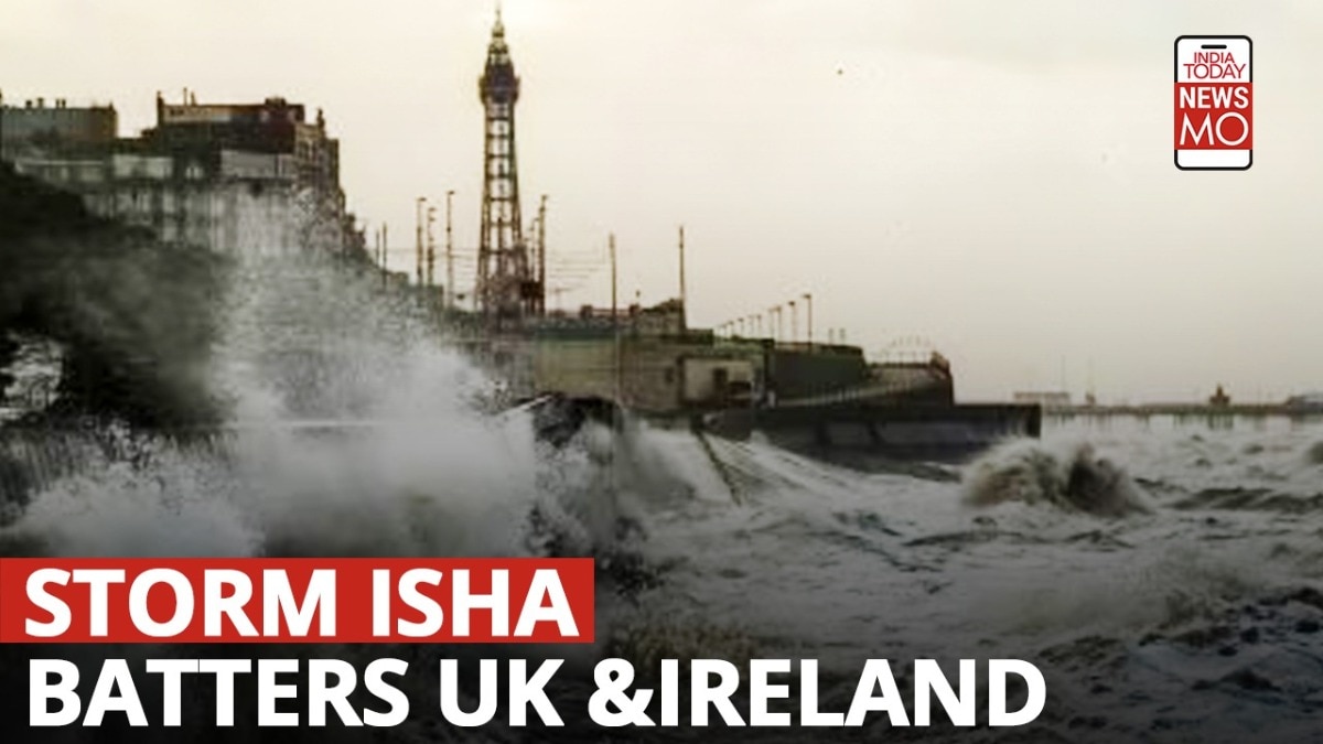 Storm Isha batters Ireland, Britain; leaves thousands without power ...