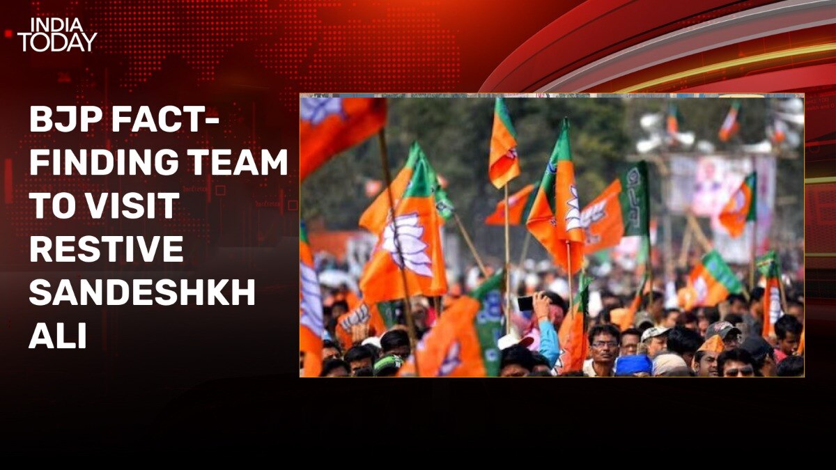BJP fact-finding team to visit restive Sandeshkhali today - India Today