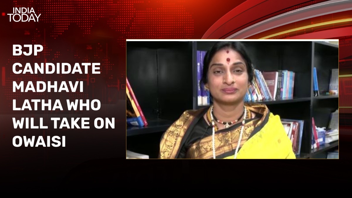 Meet Bjp Candidate Madhavi Latha Who Will Take On Asaduddin Owaisi From