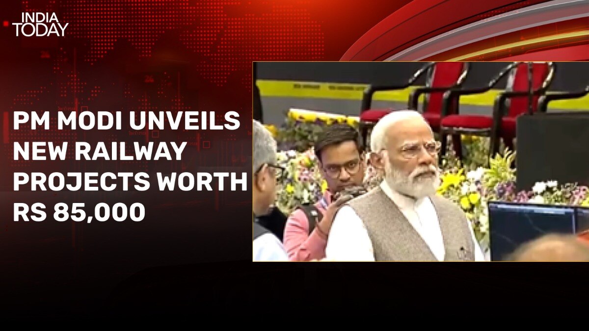 PM Modi launches new railway projects; BJP-JJP alliance in Haryana at ...