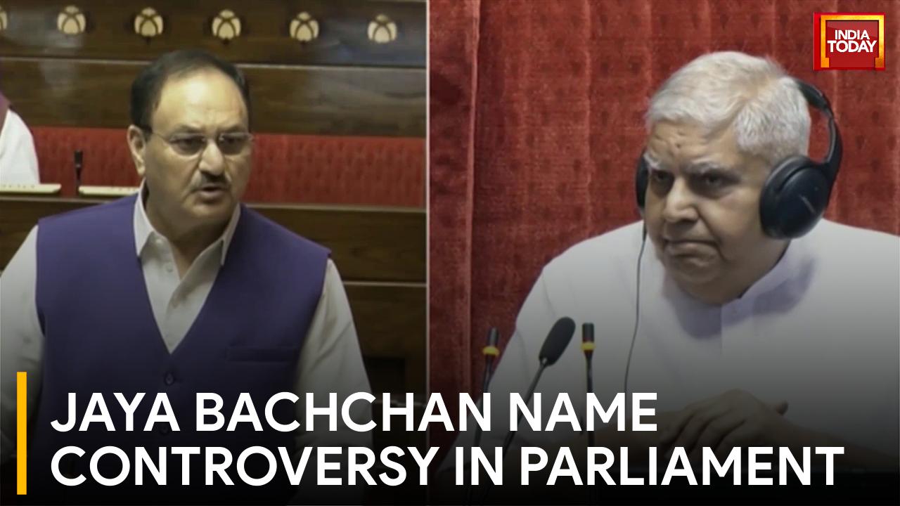 Jaya Bachchan Name Controversy in Parliament - India Today
