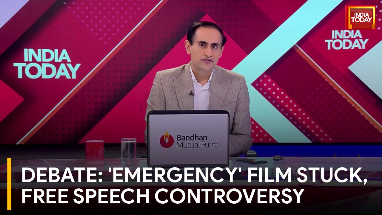 Debate: 'Emergency' Film Stuck, Free Speech Controversy - India Today
