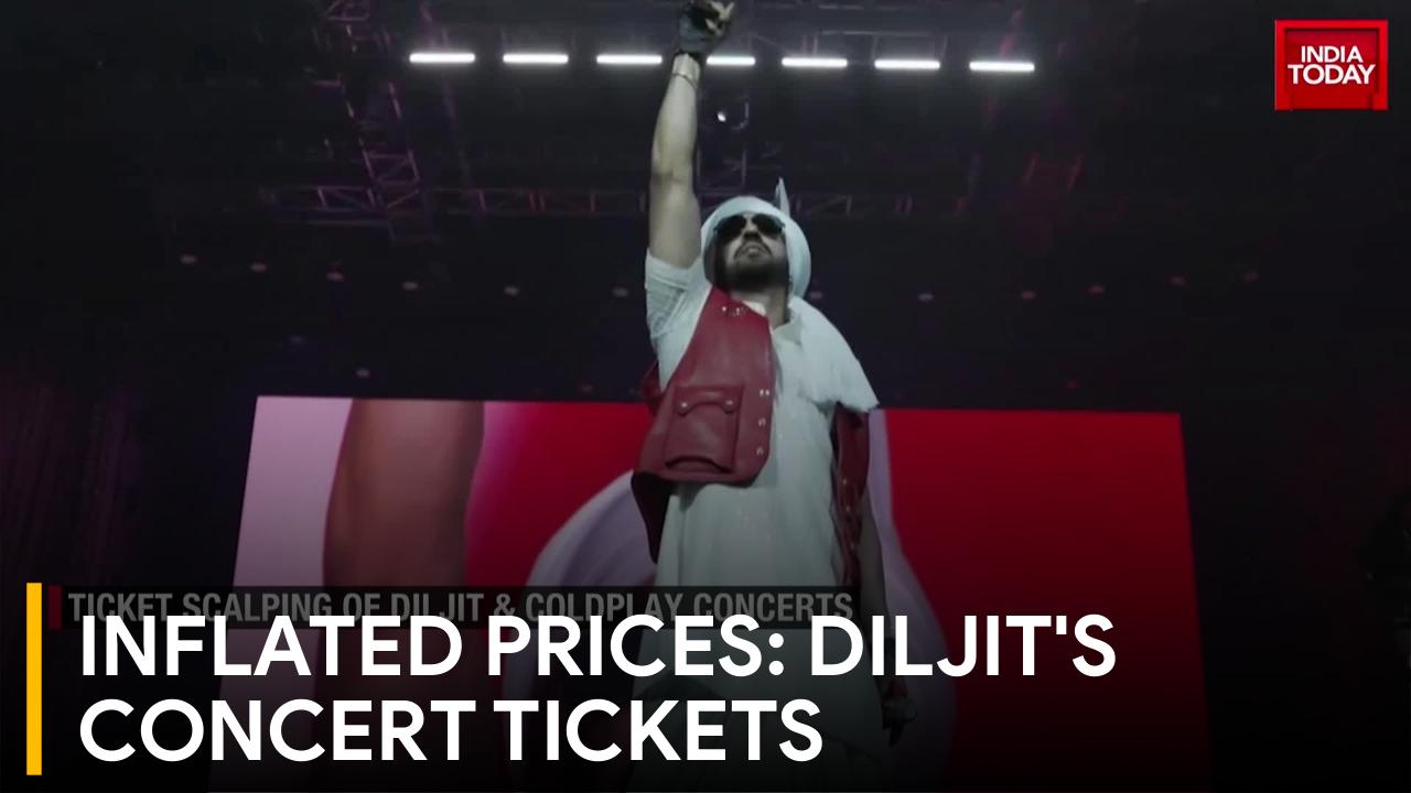 Diljit Tour Tickets Resold at 10x Price - India Today