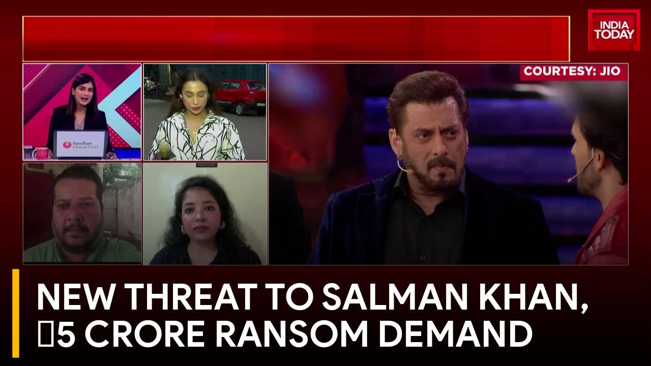 New Threat to Salman Khan, ₹5 Crore Ransom Demand - India Today
