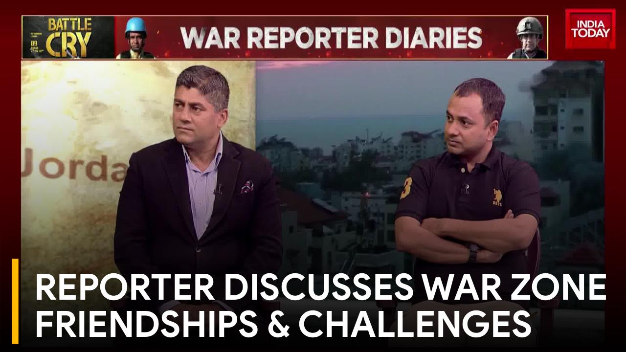 Reporter Discusses War Zone Friendships & Challenges - India Today