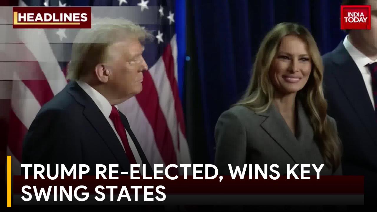 Trump Re-elected, Wins Key Swing States - India Today