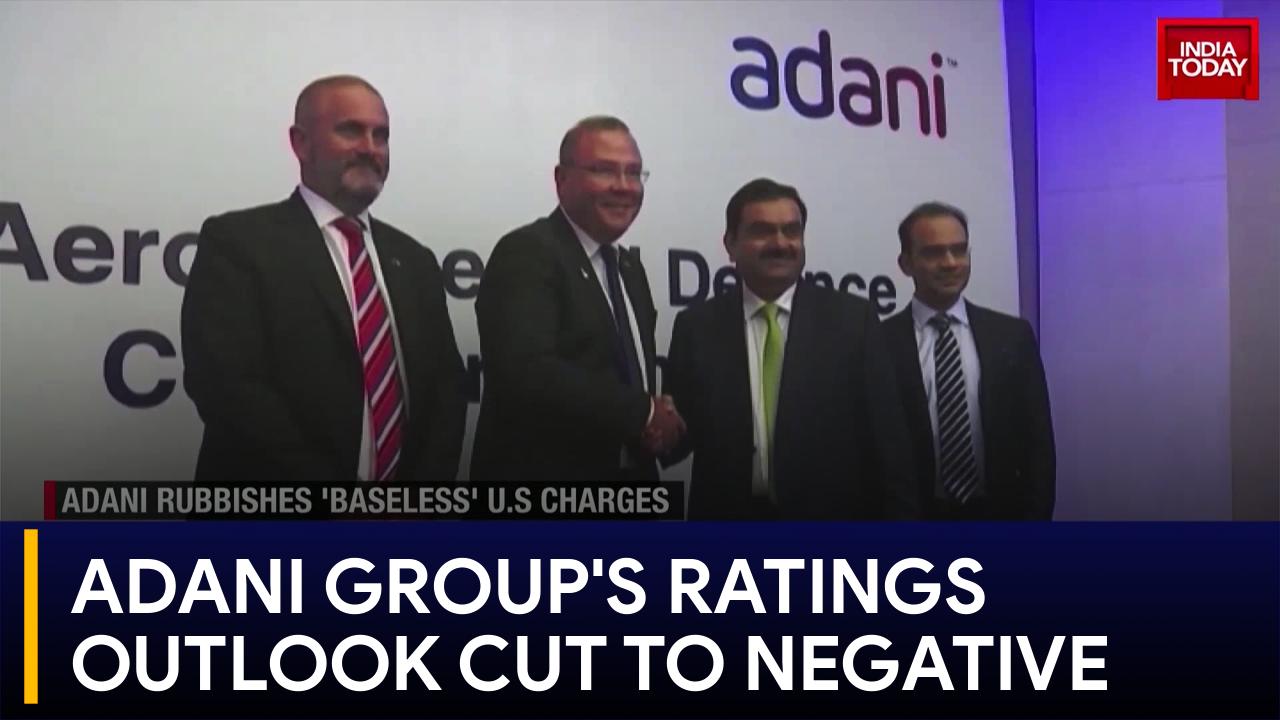 Adani Group's ratings outlook cut to negative - India Today
