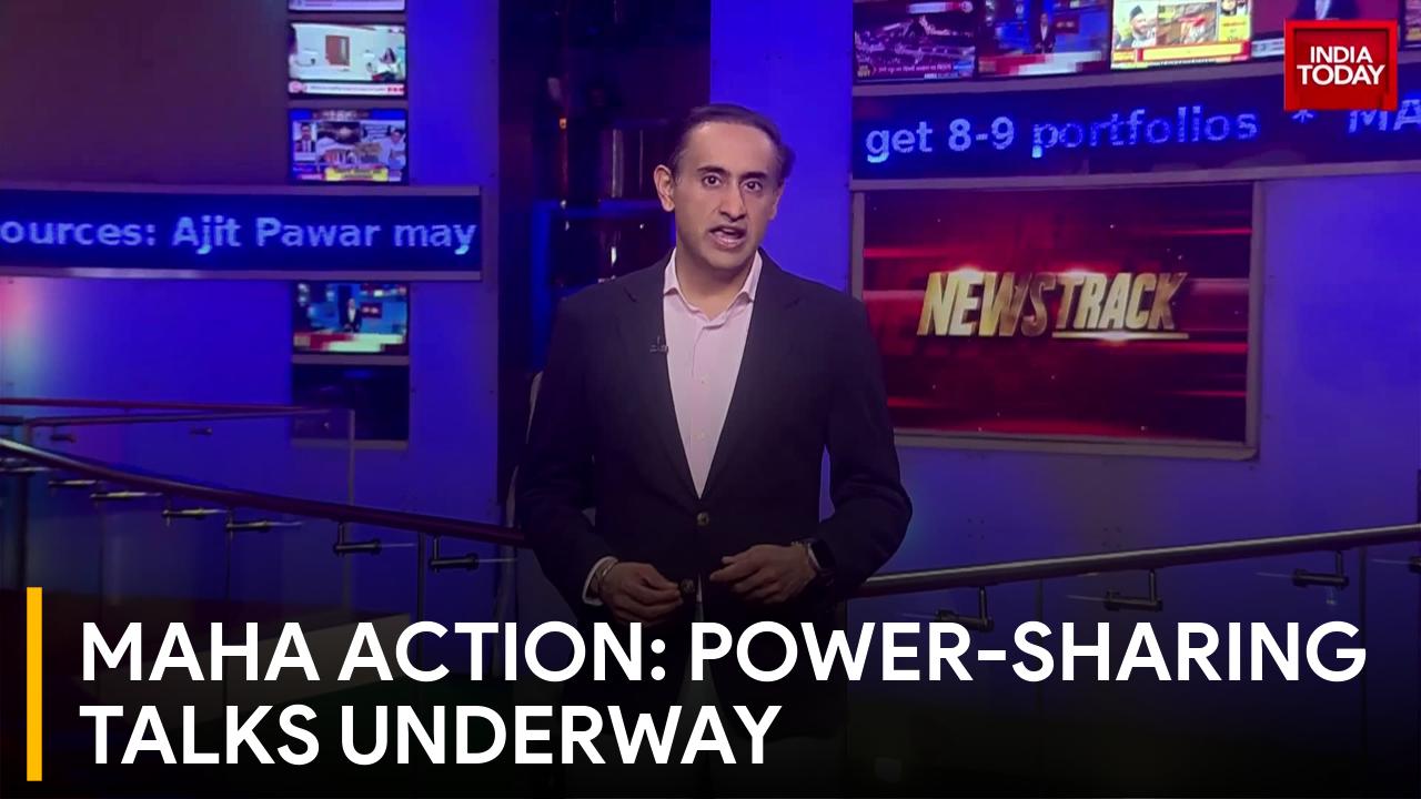 Maha action: Power-sharing talks underway - India Today