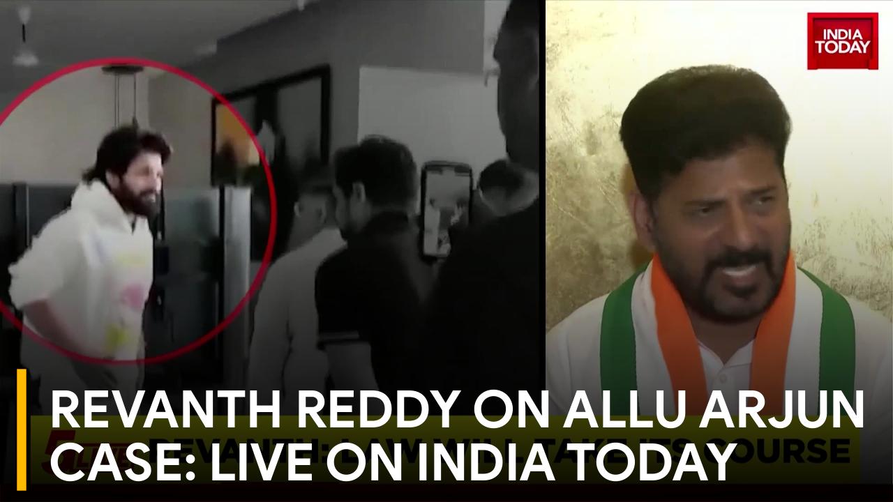 Revanth Reddy on Allu Arjun Case: Live on India Today - India Today