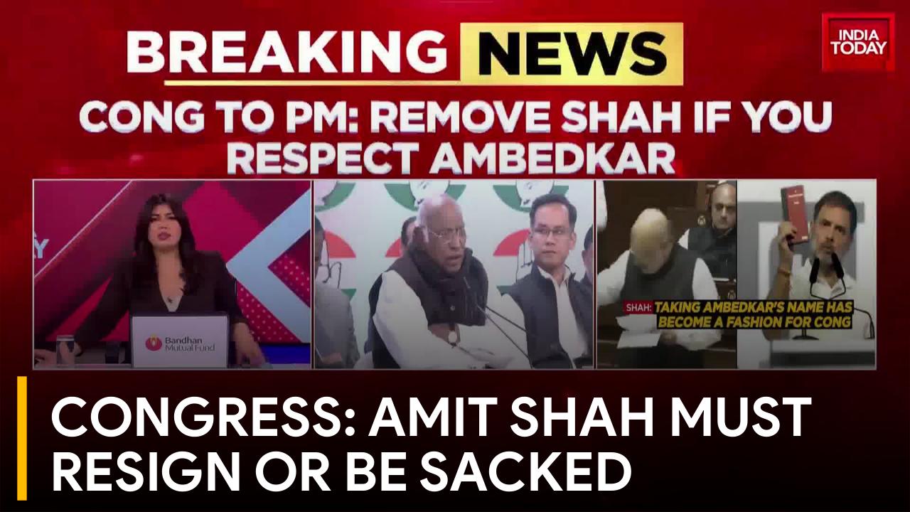 Congress: Amit Shah Must Resign or Be Sacked - India Today