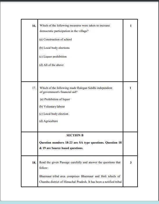 Geography Sample Paper 2023 Class 12 At Scarlett Madgwick Blog Geography Sample Paper 2023 Class 12 At Scarlett Madgwick Blog