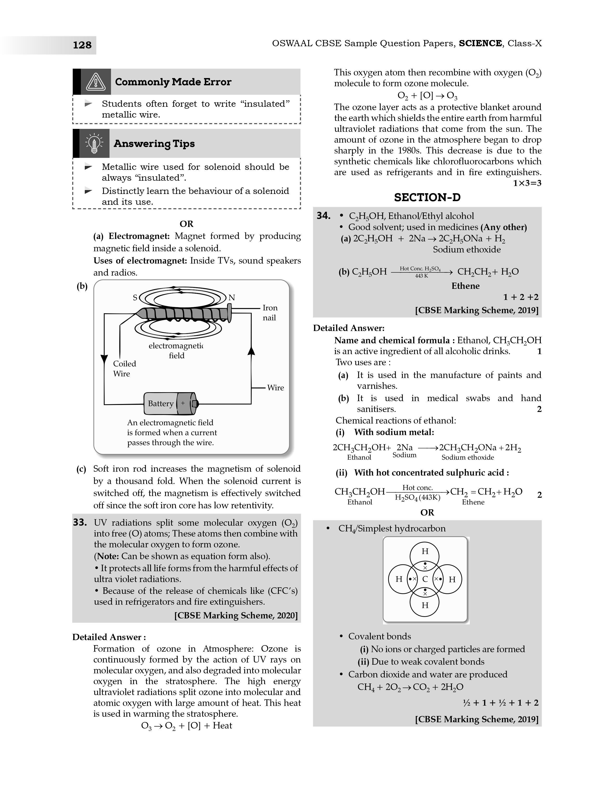 CBSE Class 10th Science Sample Paper With Solutions Solve This CBSE CBSE Class 10th Science Sample Paper With Solutions Solve This CBSE