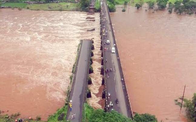 In pics: Mumbai-Goa bridge collapse sees buses, vehicles swept away ...