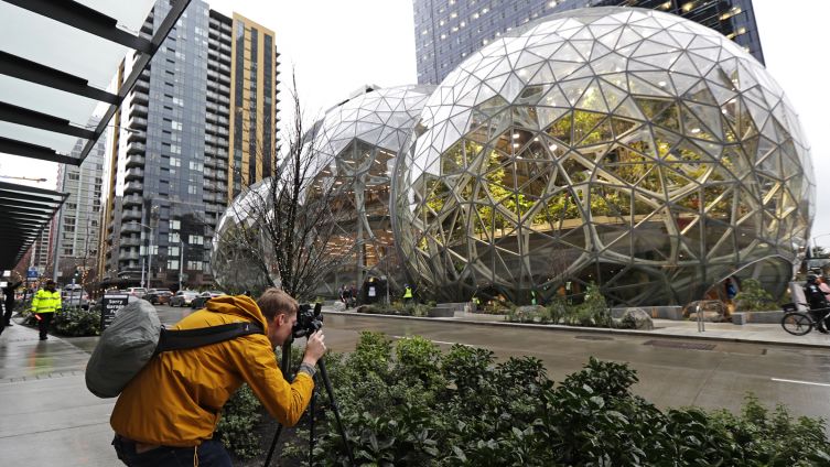 Amazon creates forest inside its office. Literally | IndiaToday