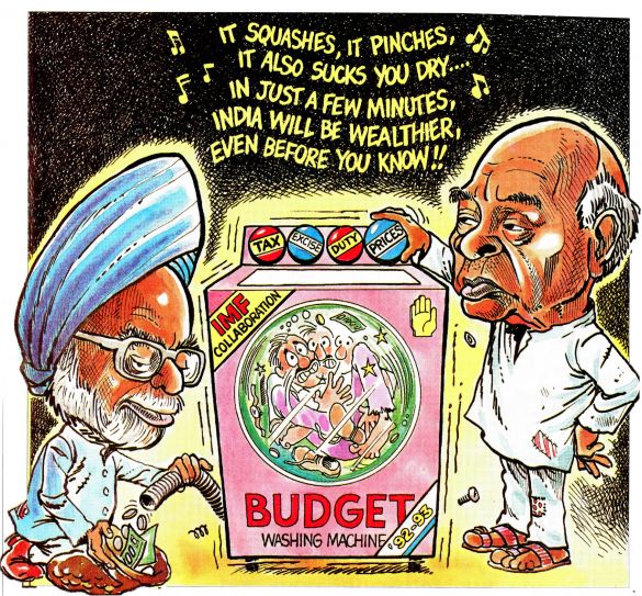 What's Union Budget without some humour? Not-to-be-missed toons ...