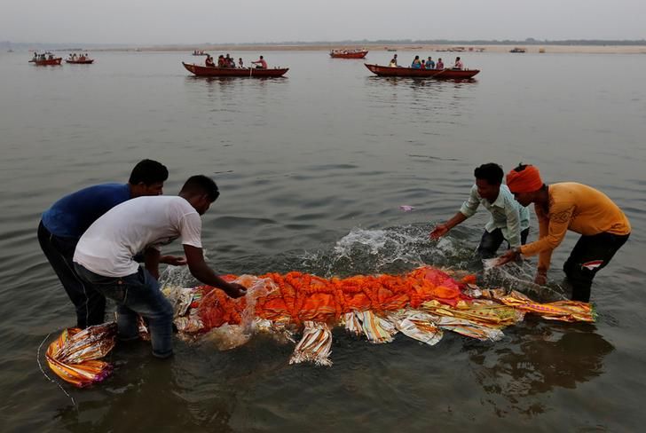 Ganga succumbs to pollution as crystal clear river transforms into ...