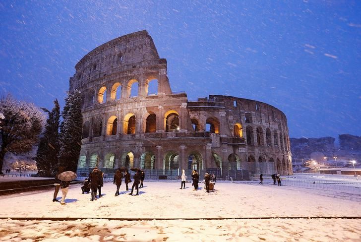 8 pictures of snow-filled Rome that would make you wish winter was ...