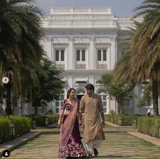 Arya and Sayyeshaa's wedding is straight out of a fairy tale. Unseen ...