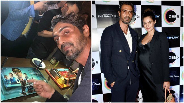 Arjun Rampal, girlfriend Gabriella Demetriades celebrate The Final Call ...