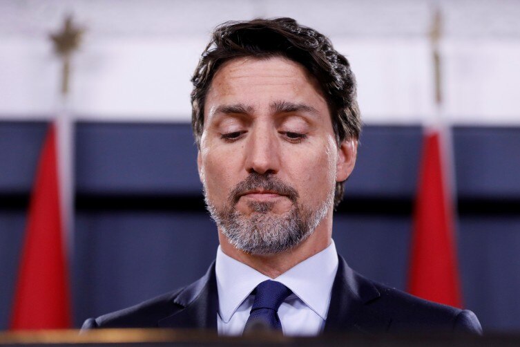 Justin Trudeau speaks on Iran plane crash. His bearded look leaves ...
