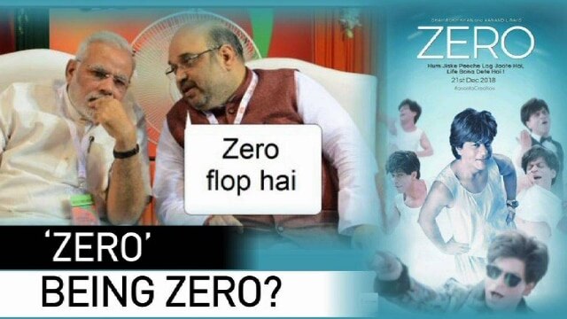 Shah Rukh Khan's 'Zero' may not be shining, but has contributed to the ...