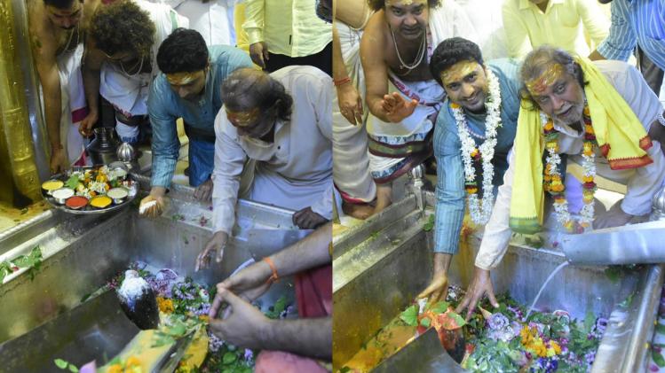 Mithun- Dev in Kashi Viswanath Temple: 'প্রজাপতি'-র সাফল্যে কামনায় ...