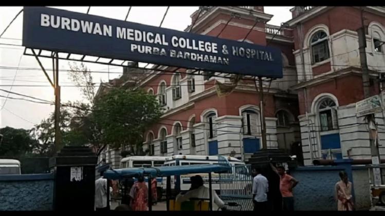 Fire breaks out at Burdwan Medical College Covid Ward : বর্ধমান ...