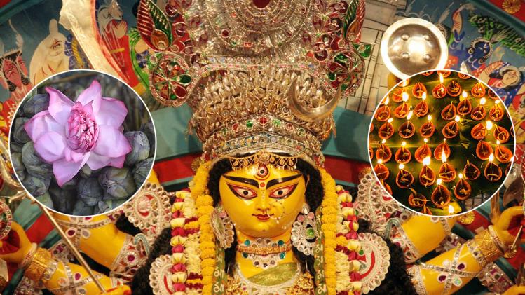 Durga Puja- Sandhi Puja Significance: সন্ধিপুজোয় ১০৮ পদ্ম ও প্রদীপ ...