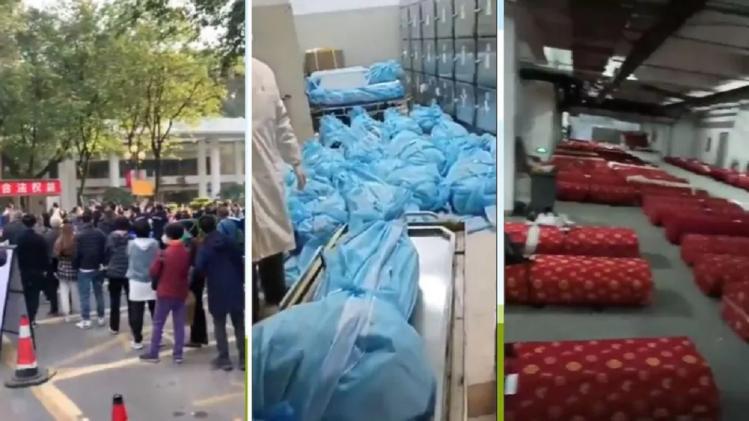 Corona Update In China : চিনে COVID-এ লাশের 'পাহাড়', দেহ তুলতে কর্মী ...