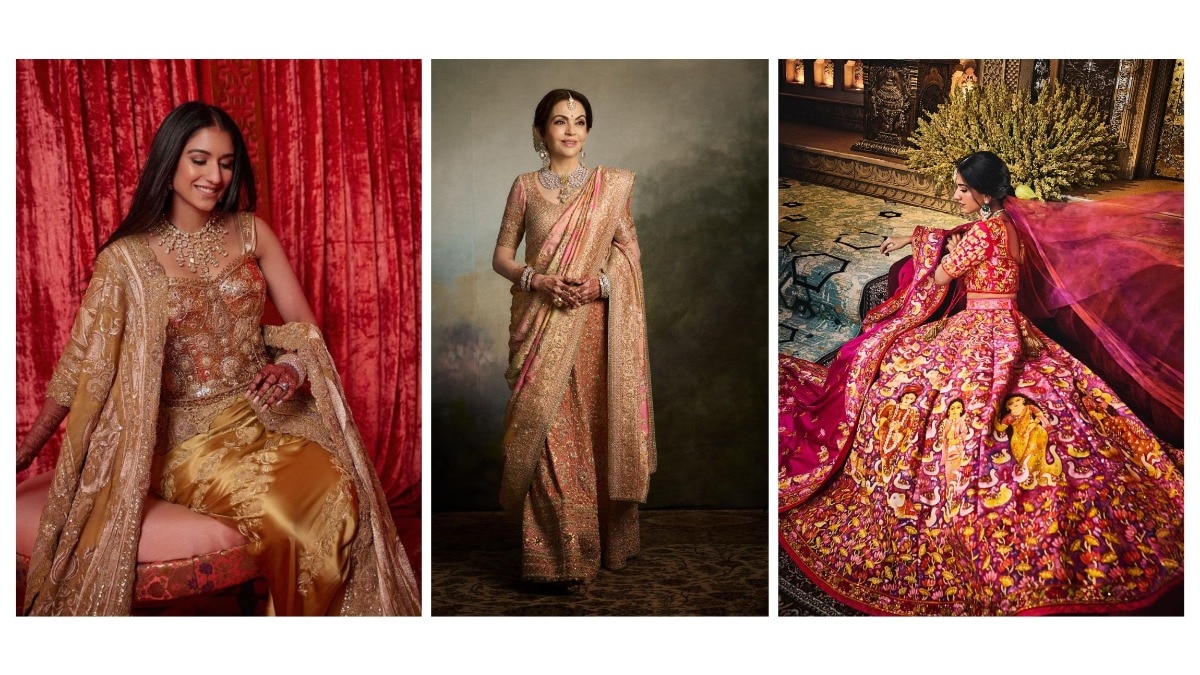 8 show-stopping outfits worn by the Ambani women at Anant and Radhika’s ...