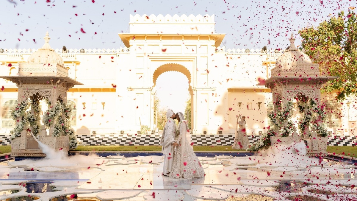 A royal romance in Udaipur: Inside Diya Sheth and Dhruv Marwadi’s ...