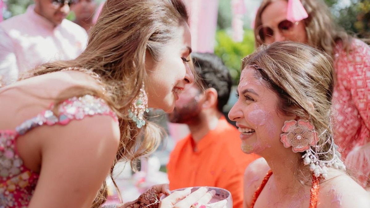 Pink haldi paste is redefining the haldi ceremony for 2025 brides