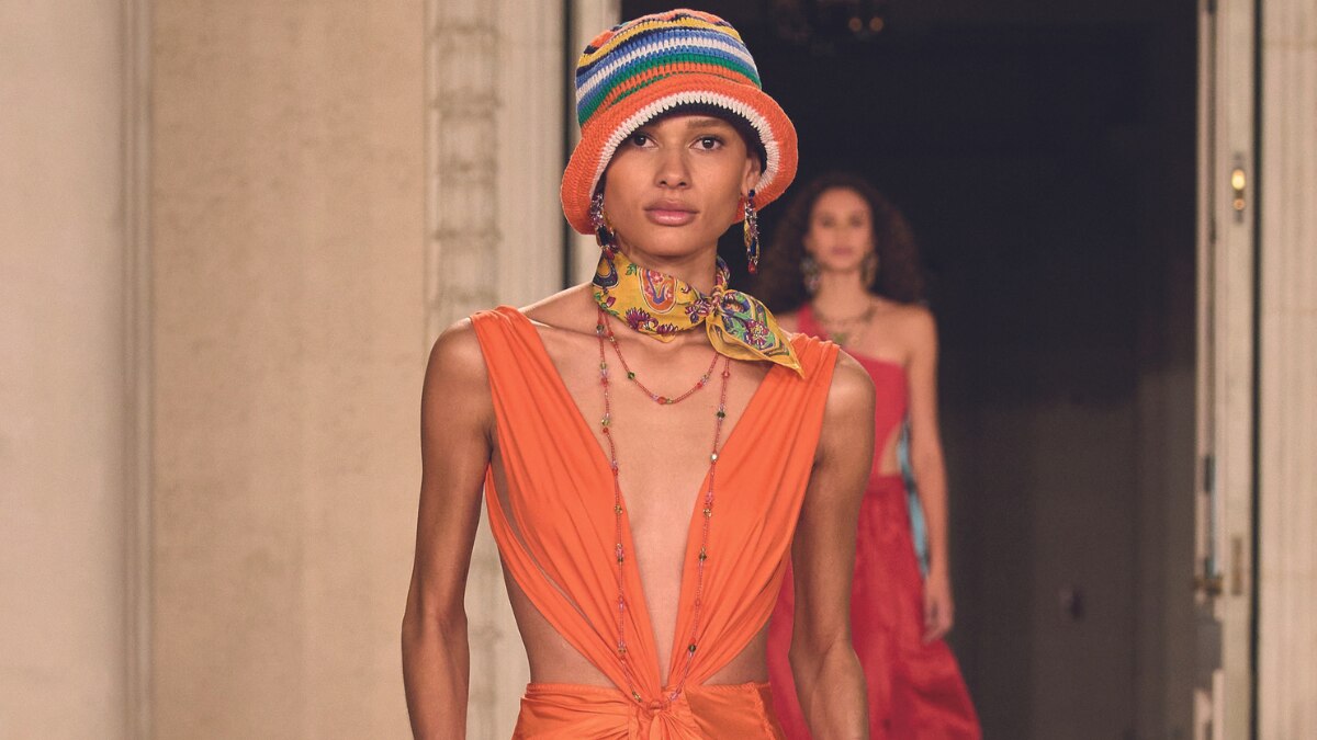 Don the bright shade of orange for an understated, chic look - Harpers ...