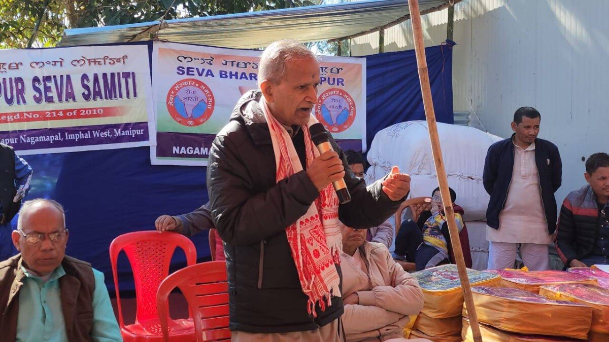 RSS leader calls for peace in strife torn Manipur - RSS leader calls ...