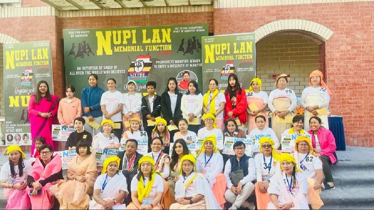 Manipur women's group pays tribute to Nupi Lan heroes with historic ...