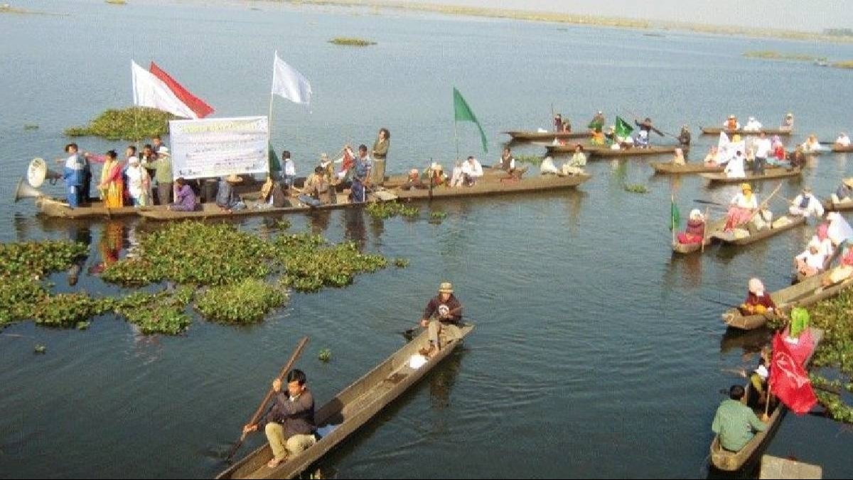 Manipur fishing community opposes NHPC's Loktak hydro project extension ...