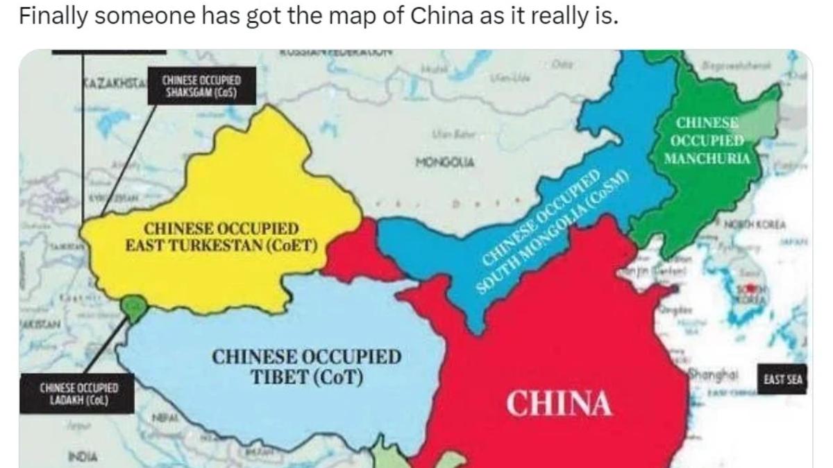 China's new map controversy: ഭൂപട വിവാദത്തിൽ ചൈനയ്ക്ക് എതിരെ മുൻ കരസേനാ ...