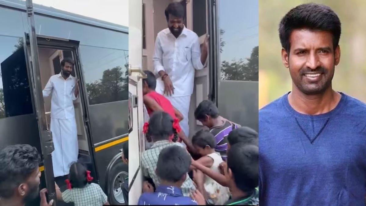 ‘കാരവനിൽ ഞങ്ങളെയും കയറ്റാമോ?’; കുട്ടികളുടെ ആഗ്രഹം സാധിച്ചുകൊടുത്ത് സൂരി ...