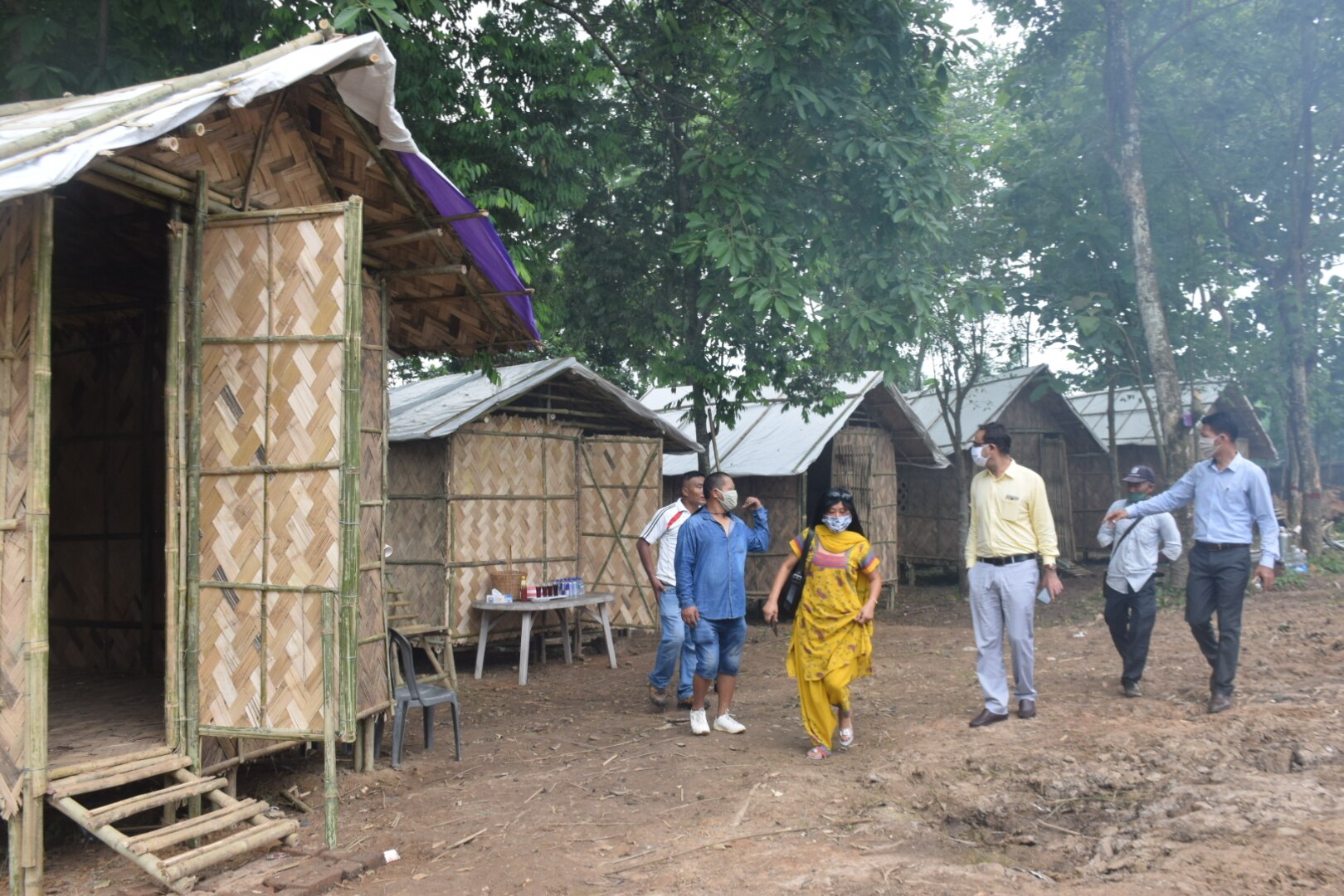 Nagaland: Ethnic huts for home quarantine in Dimapur area - nagaland ...