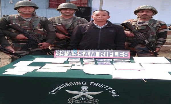 NSCN-K rebel apprehended - apprehension nscn k cadre apprehended