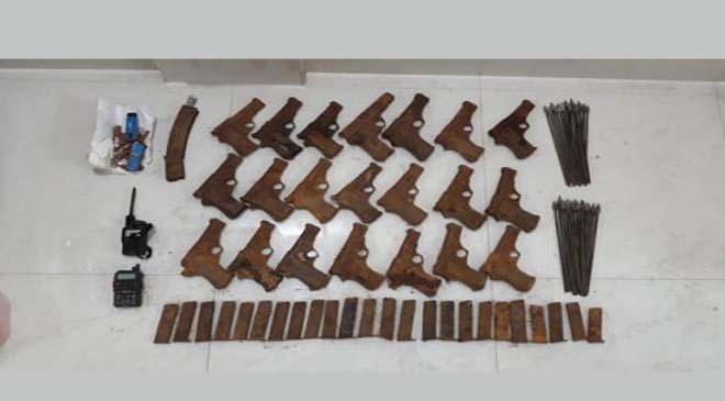 MEGHALAYA: HUGE CACHE OF ARMS RECOVERED - arms recovered