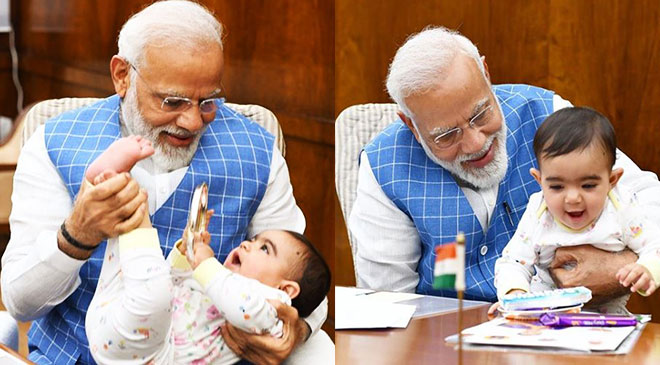 PM Modi Meets Adorable 'Friend' in Parliament, Pic Goes Viral - pm modi ...