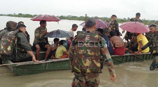 Assam Flood | 150 Stranded Villagers Rescued From Baksa’s Balipur Char ...