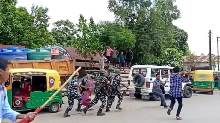 Tripura: Clash breaks out between supporters of TIPRA MOTHA and BJP - Tripura: Clash breaks out ...