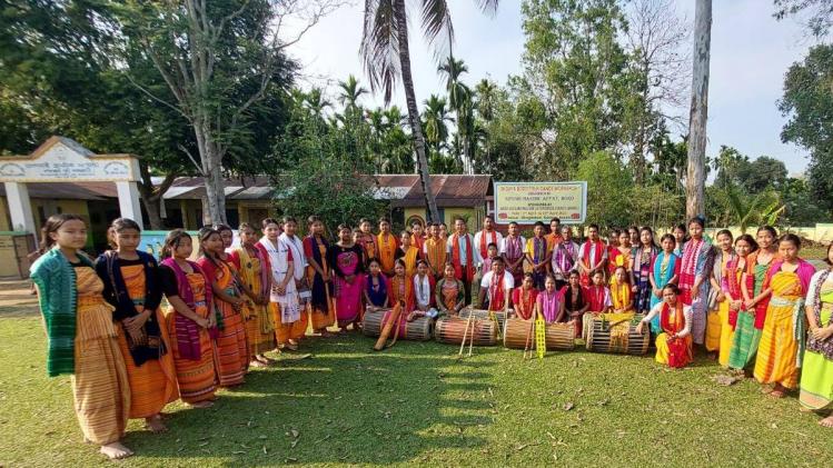 Assam: Bodo Folk Dance Workshop organized ahead of Rongali Bihu ...