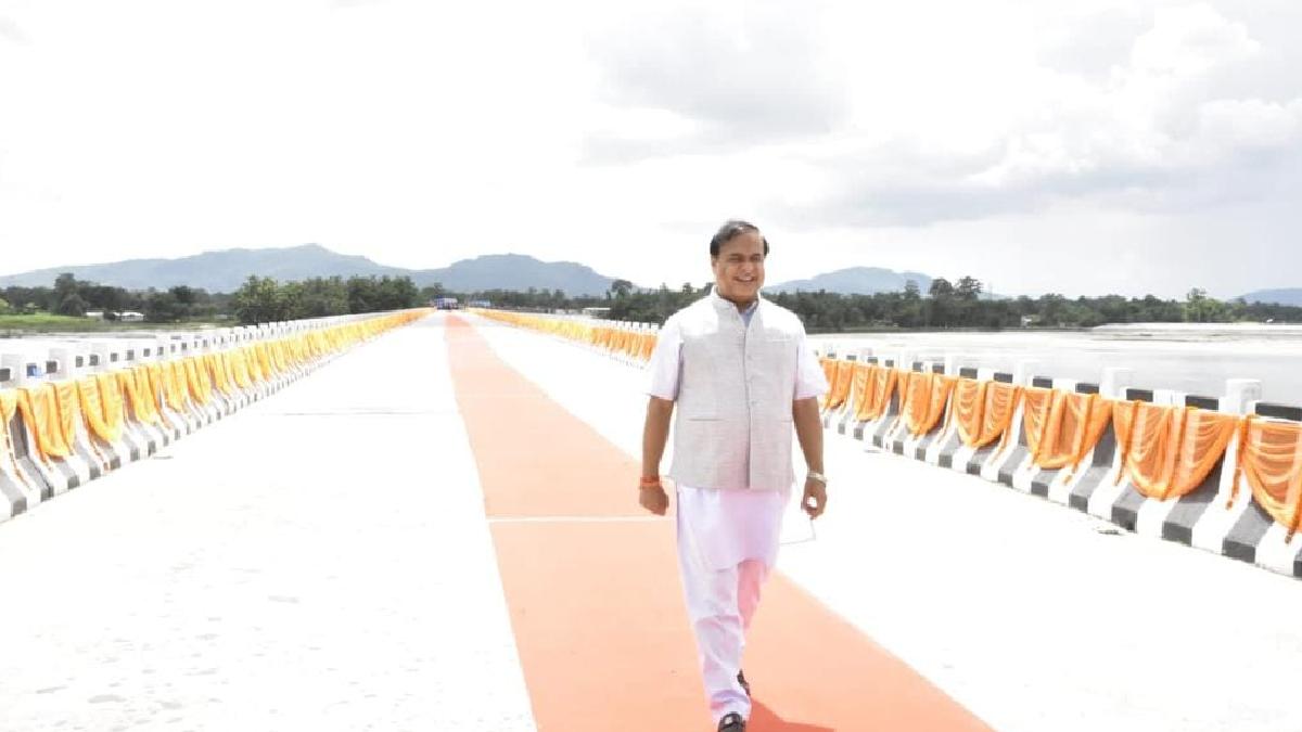 Assam CM Himanta Biswa Sarma: 1,086 bridges built across the state, 842 ...