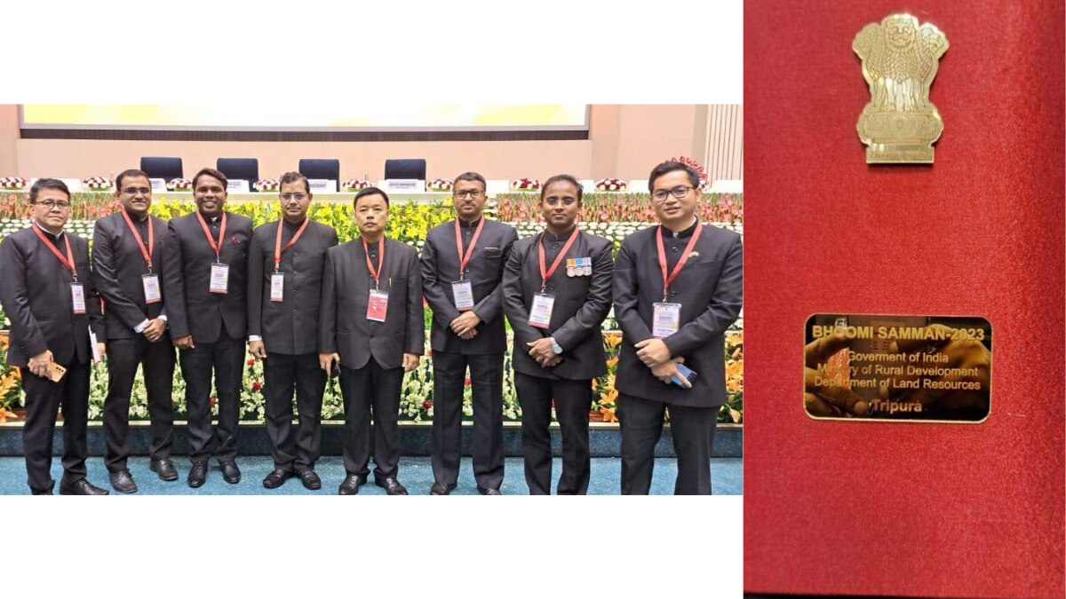 President Droupadi Murmu honours Tripura with 'Bhoomi Samman ...