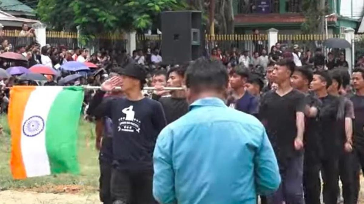 Manipur tribal body dipped national flag on Independence Day parade ...