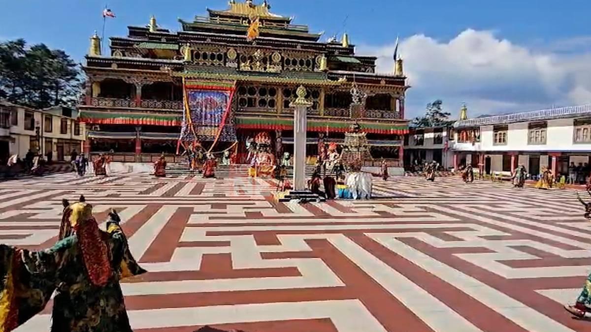 Sikkim: Densa Palchen Choling Monastery wraps up annual rituals with ...