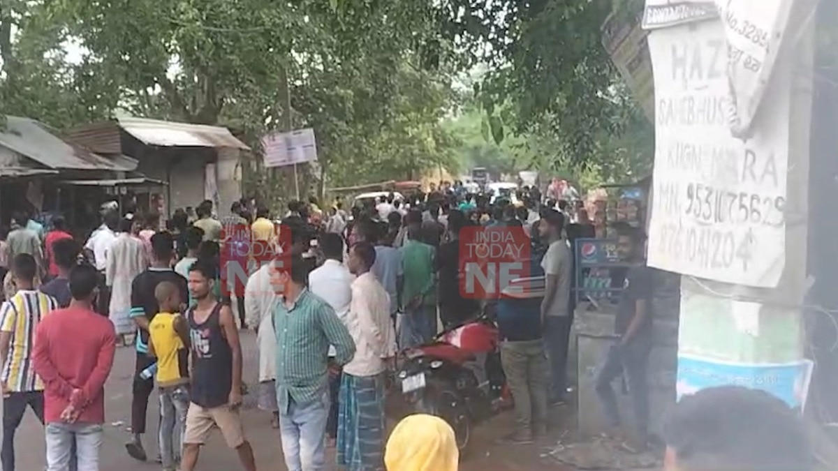 Assam Lok Sabha Polls Chaos Erupts After Clash Breaks Out Between